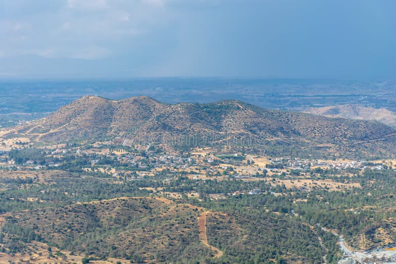 Beautiful View of the Open Spaces of the Mountains S Stock Photo ...