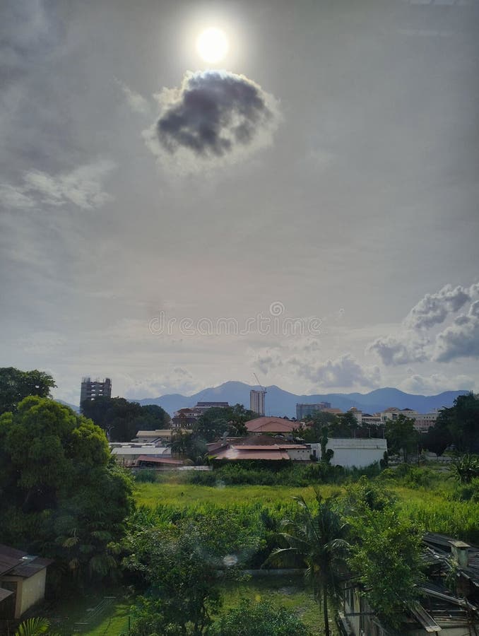 Beautiful View Outside the Windows Stock Image - Image of mountain ...