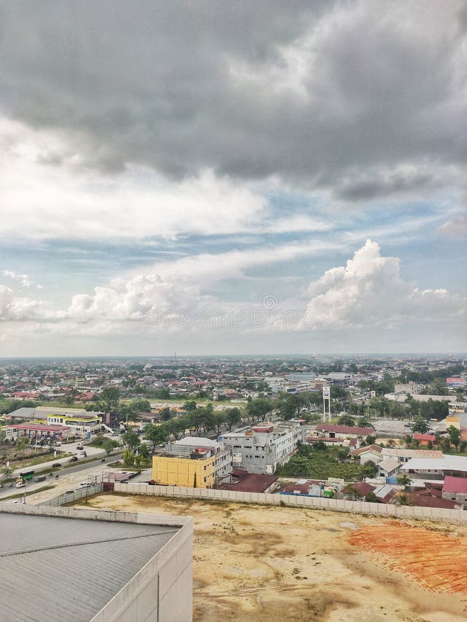 Beautiful View of the Pekanbaru City Stock Image - Image of pekanbaru ...