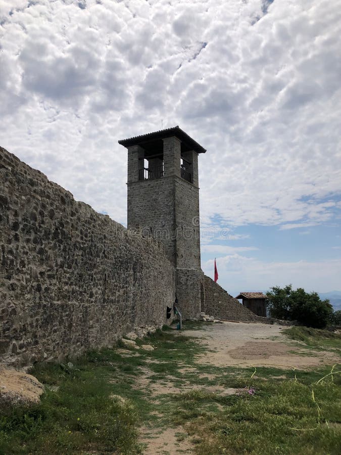 Beautiful View of Preza Castle in Lbania. Stock Photo - Image of ...