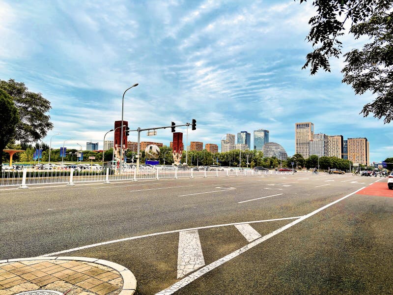 Beautiful View of Road View , Chinese Road View Editorial Photography ...