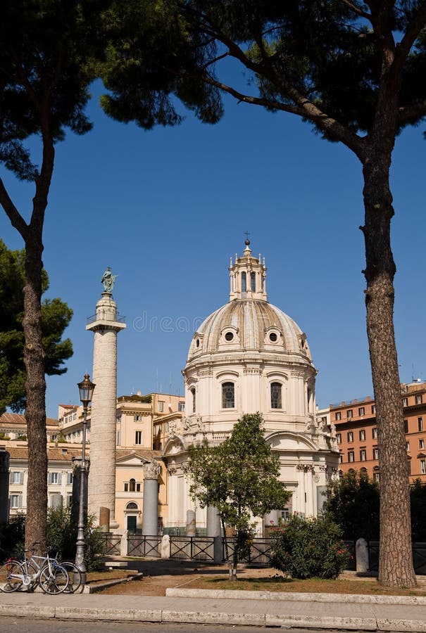 Beautiful View of the Rome Centre Stock Photo - Image of cultural ...