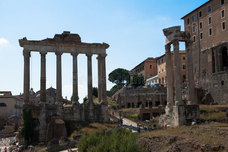 Beautiful View of Rome, Italy Editorial Stock Image - Image of historic ...