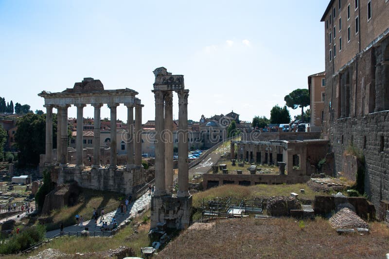 Beautiful View of Rome, Italy Editorial Image - Image of cityscape ...