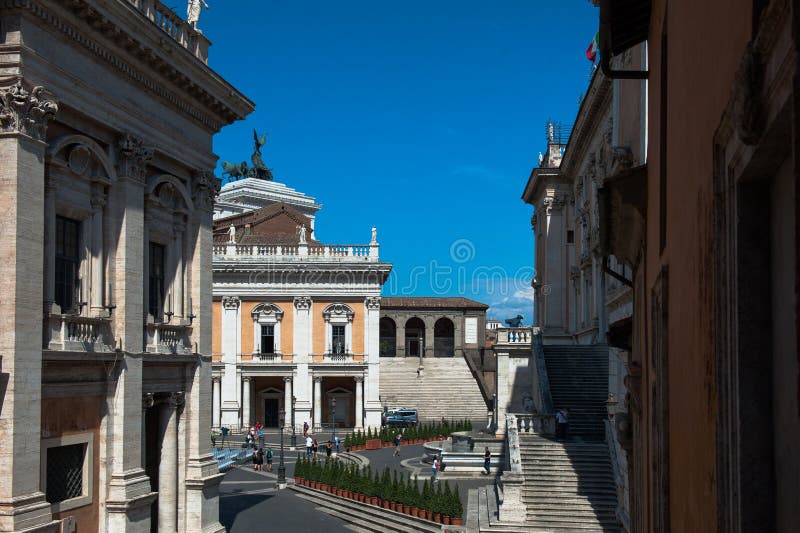 Beautiful View of Rome, Italy Editorial Photo - Image of monument ...