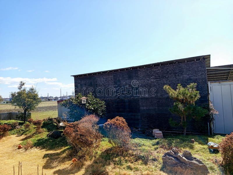 Beautiful View of Sky in the House Yard Stock Photo - Image of tower ...