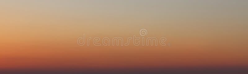 Beautiful View of Sky at Sunset, Banner Design Stock Image - Image of ...