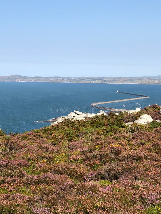 Beautiful View of a Snake Shape Dock in the Sea Stock Photo - Image of ...