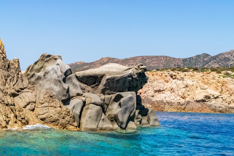 Beautiful View of the Southern Sardinian Sea Stock Photo - Image of ...