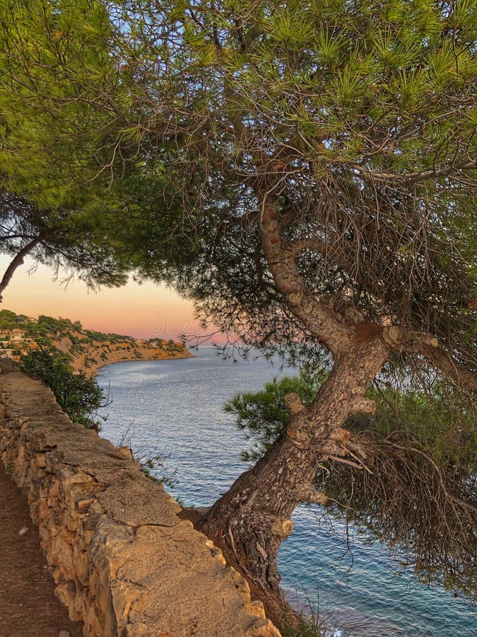 Beautiful view on sunset stock image. Image of view - 171833891