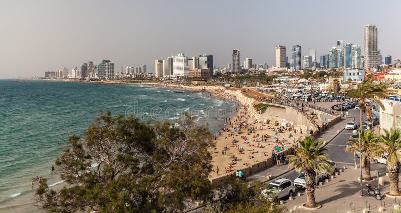 Beautiful View of the Tel Aviv Editorial Photography - Image of orient ...
