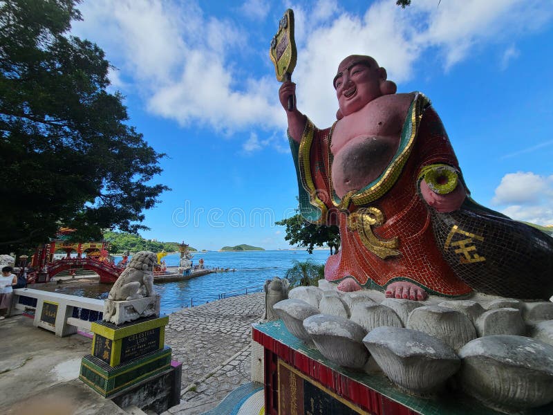 Beautiful View at Tin Hau Temple, Repulse Bay, Hk Editorial Photography ...