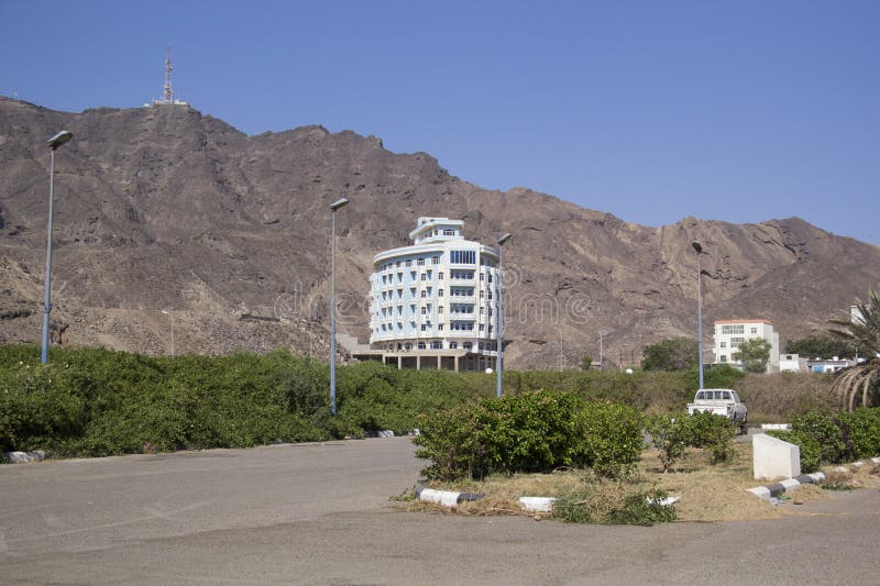 Beautiful View of the Typical Architecture of Aden Stock Photo - Image ...