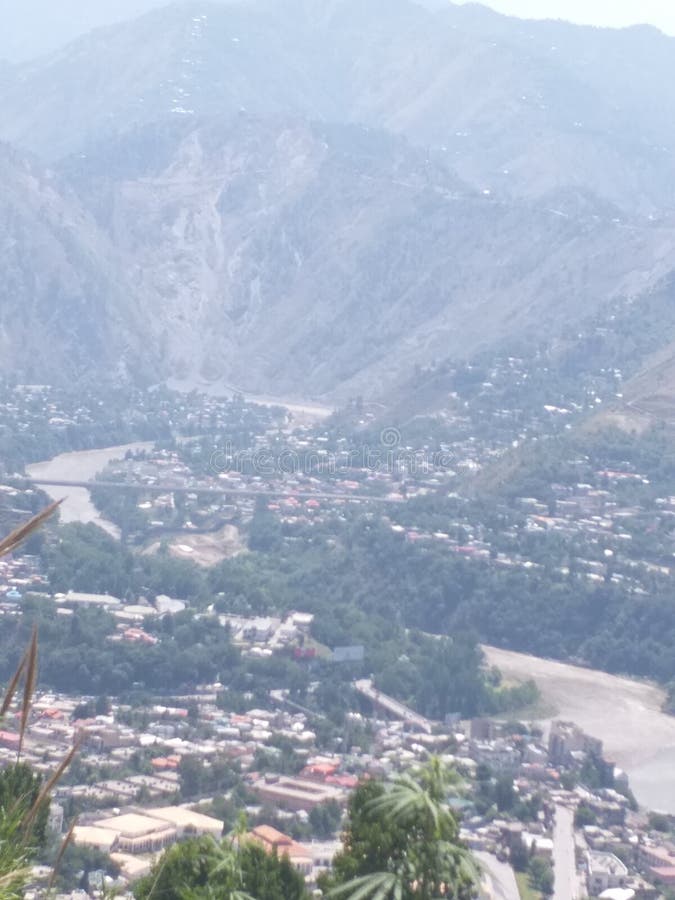 Beautiful View Valley Mountain Marvelous Stock Image - Image of ...