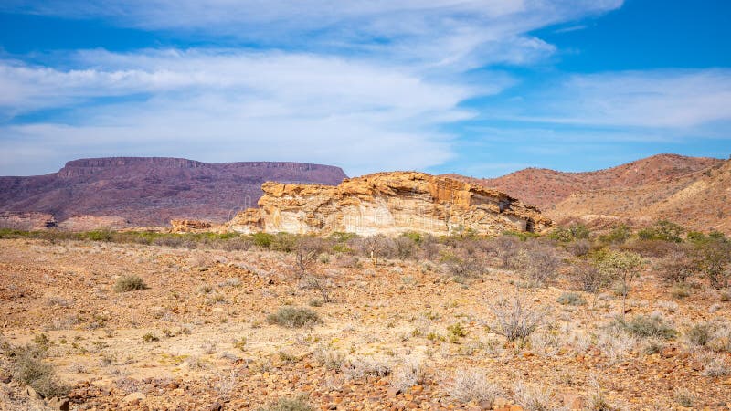 Beautiful Viewings in Damaraland, Namibia. Stock Image - Image of ...