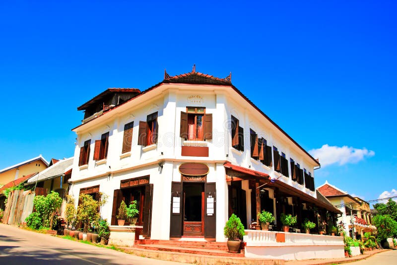 Beautiful views in Lao stock image. Image of place, restaurant - 27702311