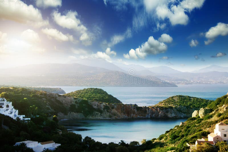 Beautiful views of sea stock image. Image of idyllic - 56440761