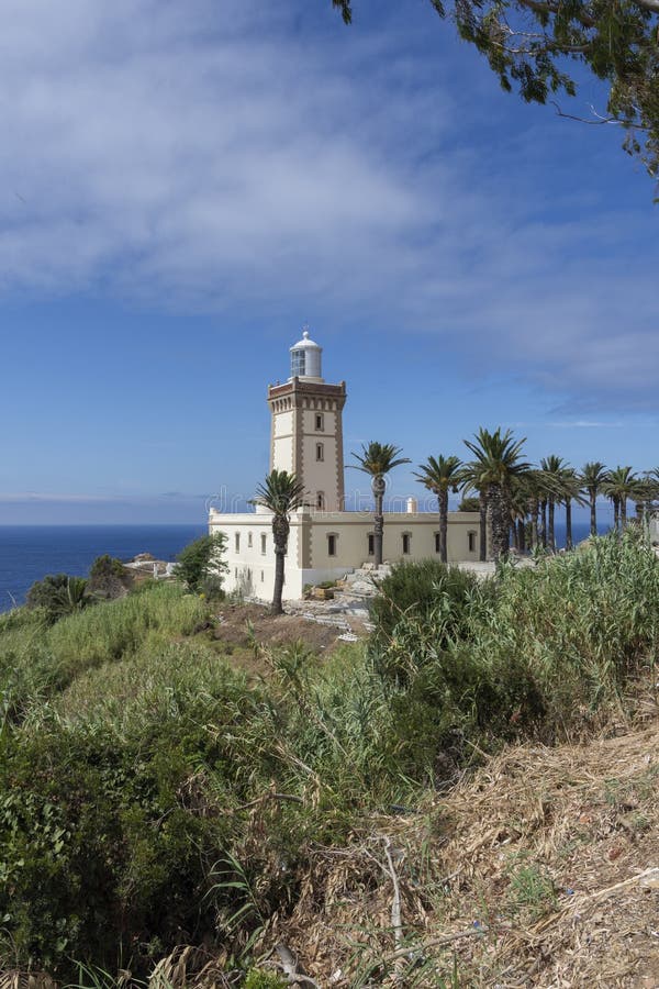 Cape spartel in morocco stock image. Image of arabic - 197812653