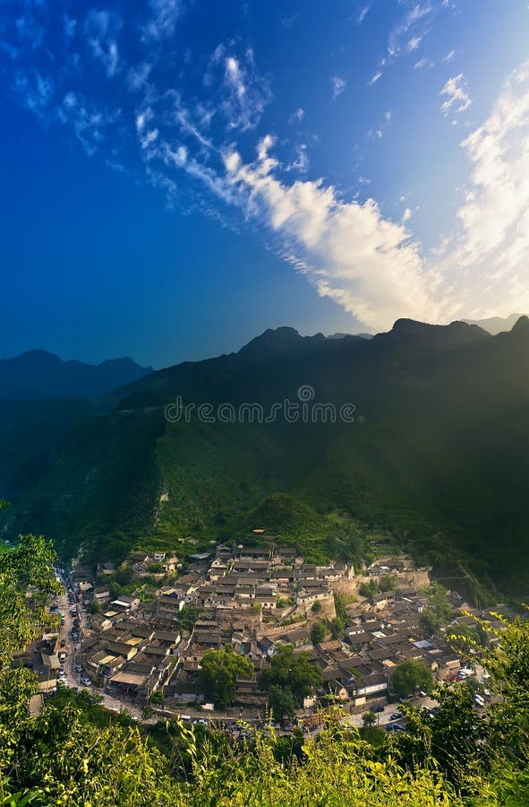 Beautiful village stock image. Image of ancient, sights - 15589117