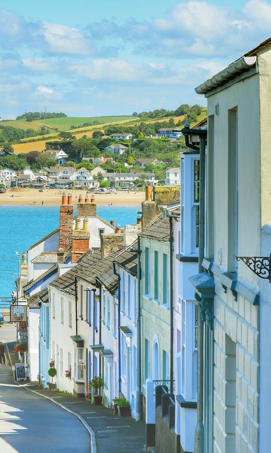 The Beautiful Village of Appledore in North Devon Stock Image - Image ...
