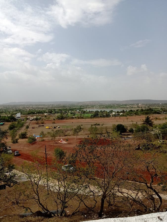 Beautiful Village View stock photo. Image of beautiful - 153079264