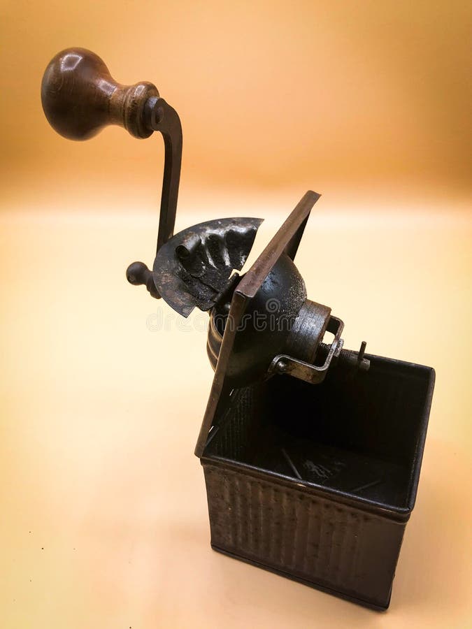 Vintage coffee grinder stock photo. Image of breakfast - 170762766