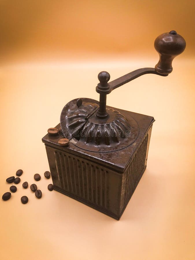 Vintage coffee grinder stock image. Image of kitchen - 170762791