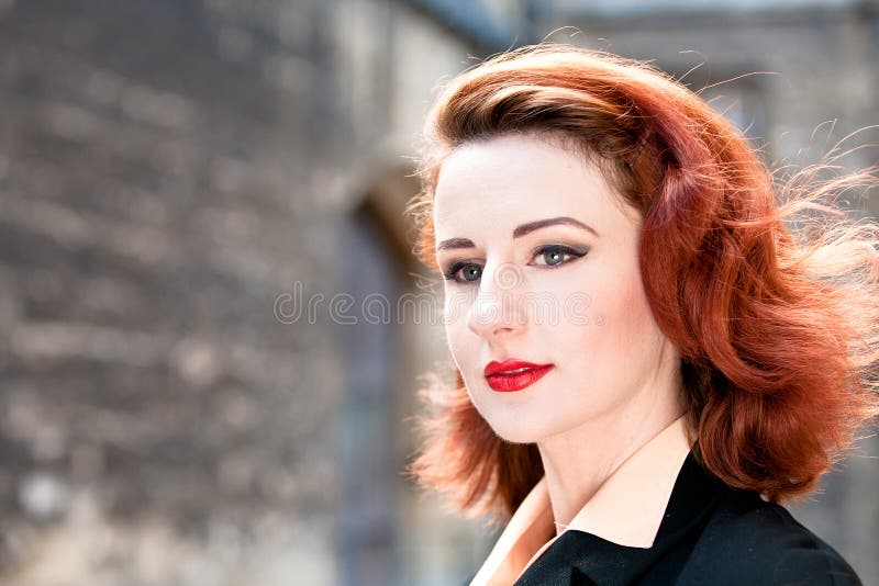 Beautiful Vintage Model stock image. Image of dress, trend - 23867007