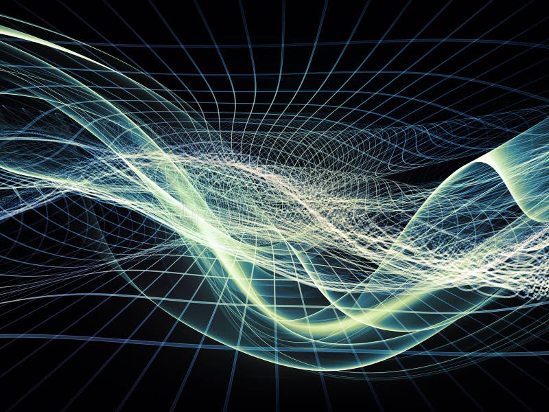 Beautiful Virtual World stock illustration. Illustration of reality ...