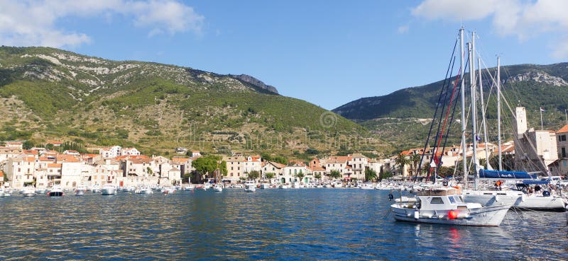 Beautiful Vis Island, Croatia in October Editorial Stock Photo - Image ...