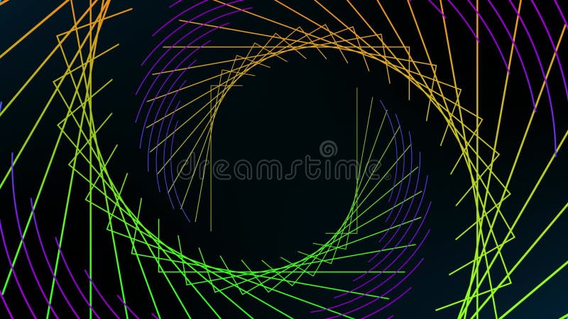 Beautiful Visual Loops Line Background Stock Footage - Video of ...