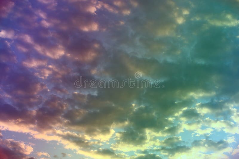 Pretty Vivid Light Clouds for Using in Design As Background. Stock ...