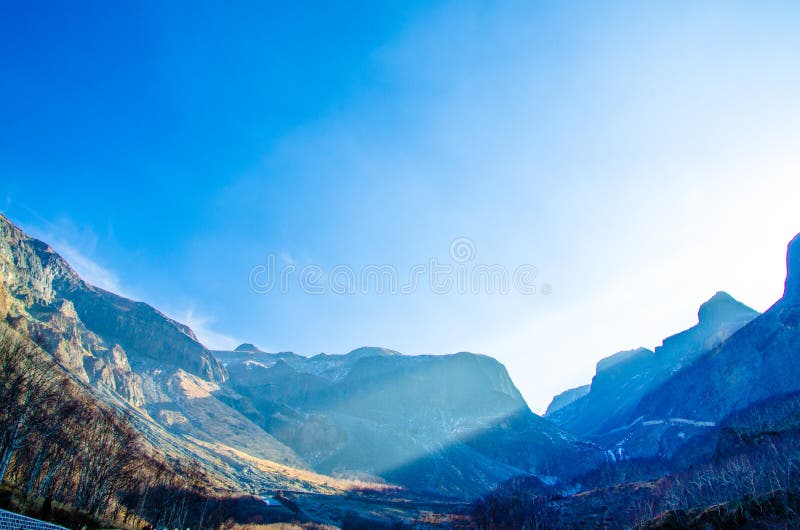 Beautiful Walley in Changbai Mountains in China Stock Image - Image of ...