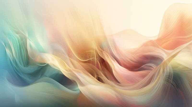 Beautiful Warm Abstract, Background, Light Tones, Light Shades, Smoke ...