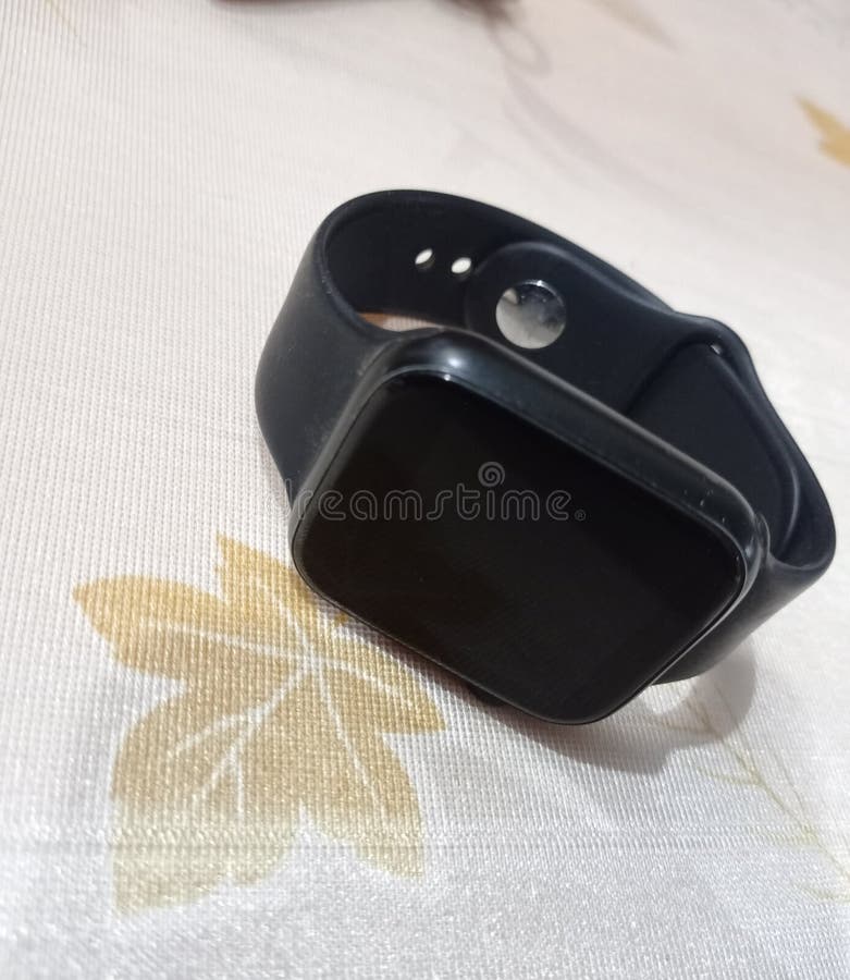 Beautiful Watch Black Colour Stock Photo - Image of watch, colour ...