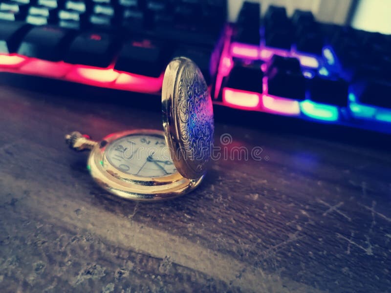 Beautiful Watch with Keyboard Editorial Photo - Image of beautiful ...