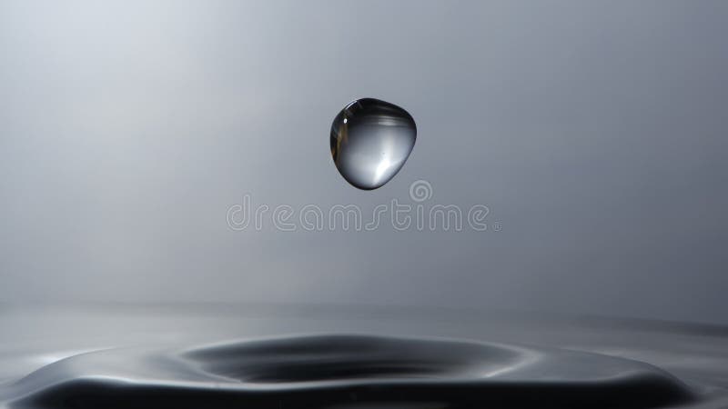 Beautiful Water Drop Macro stock image. Image of splash - 263746573