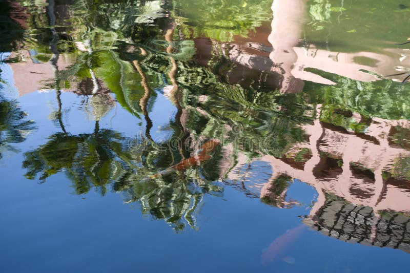 Beautiful Water Reflections Stock Image - Image of pattern, bright ...