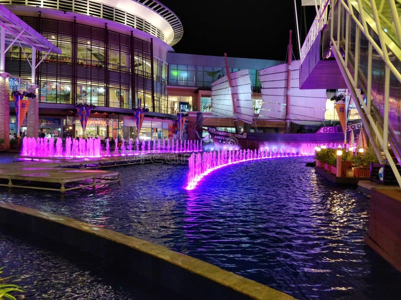 Beautiful water show editorial image. Image of fall - 105104960