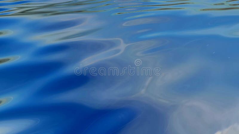 Beautiful Water Waves with Sky Reflection, Exclusive, Background, Ocean ...