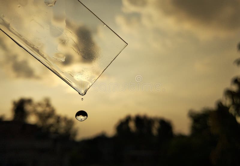 The beautiful waterdrops stock image. Image of mobile - 167941817