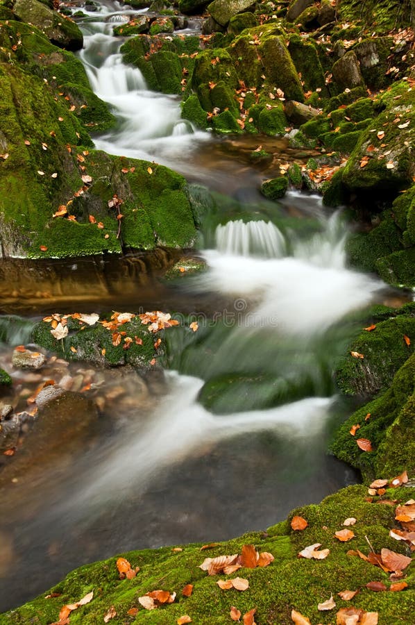 Beautiful Waterfall stock photo. Image of beauty, autumn - 23210760