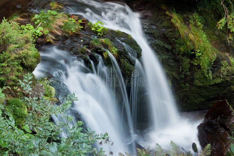 Beautiful Waterfall stock photo. Image of blurry, colorful - 23276308