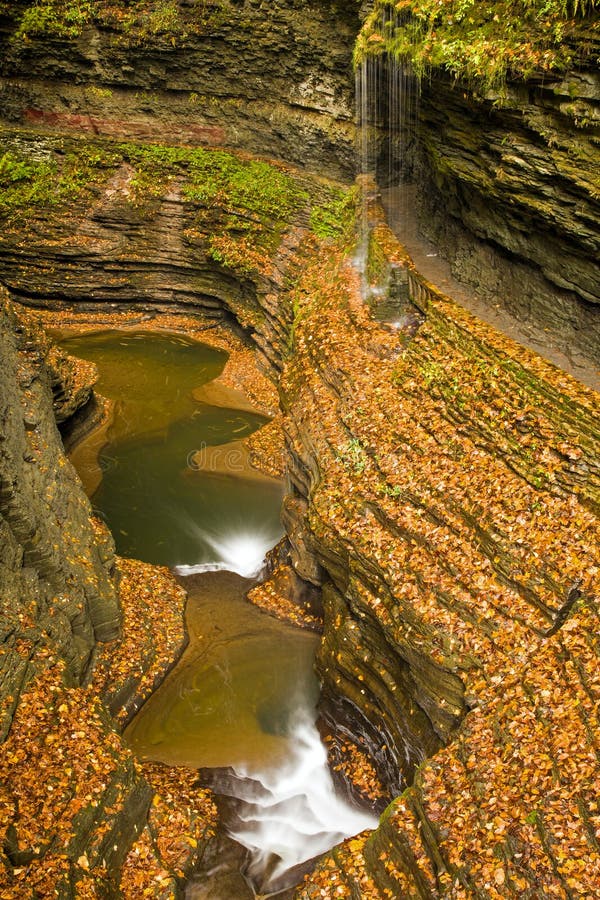 Beautiful Waterfall Cascade Stock Photo - Image of plant, flow: 34712776