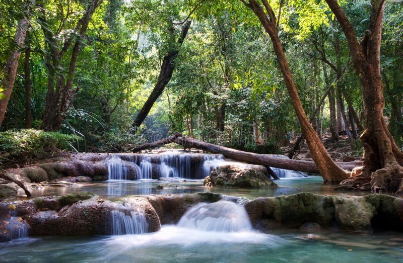 Waterfalls of Asia stock photo. Image of creek, beauty - 28449786
