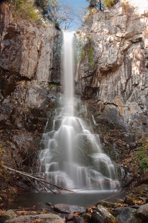 Chantara Waterfalls in Trodos Mountains Stock Image - Image of tour ...