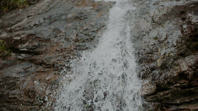 Beautiful Waterfall Fresh Water Cascade Nature Stock Footage - Video of ...