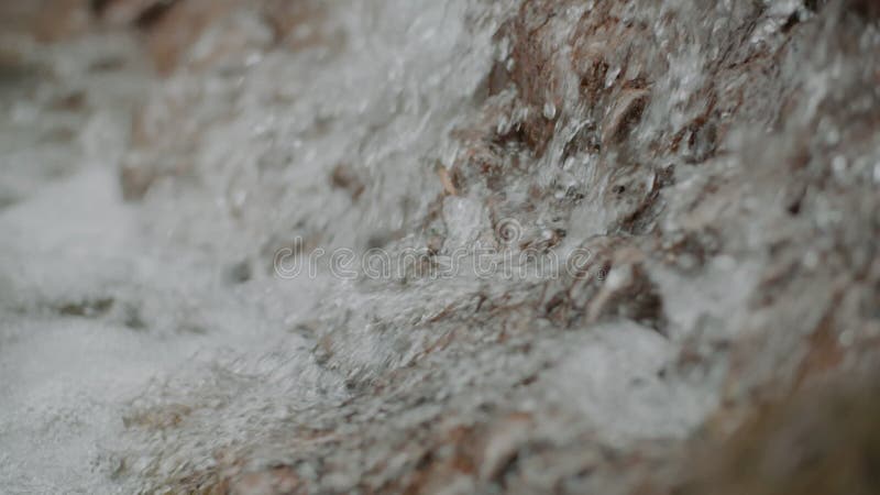 Beautiful Waterfall Fresh Water Cascade Nature Stock Video - Video of ...