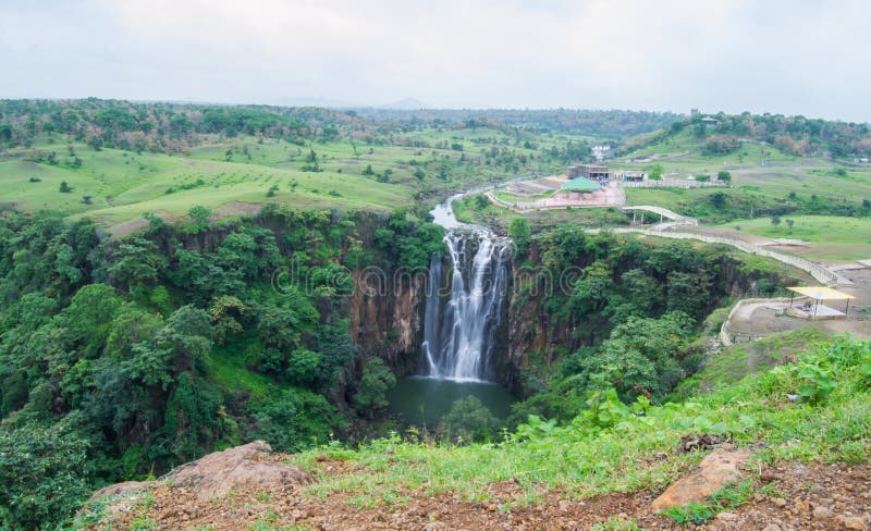 Waterfall Patalpani Mhow Indore India Stock Photo - Image of ...
