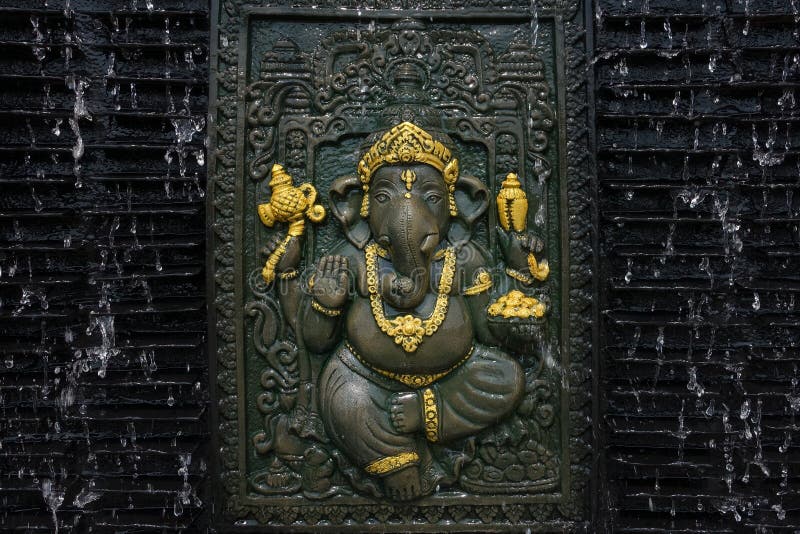 Beautiful waterfall model editorial photography. Image of deity - 115265102